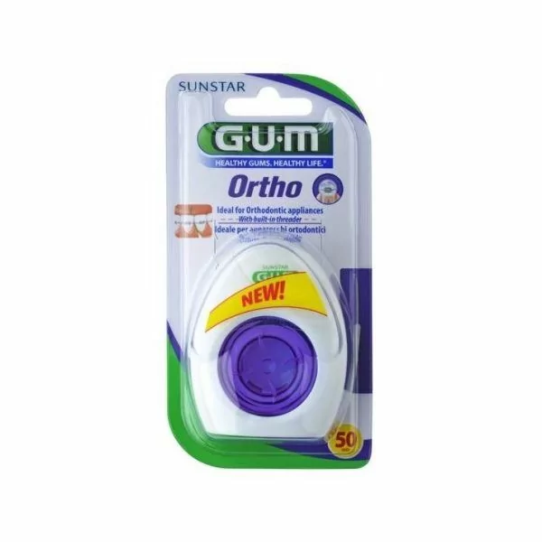 Ortodontyczna nić dentystyczna GUM Butler OrthoFloss 3220 (50 szt ...