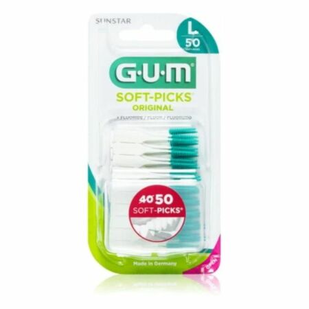 GUM Butler Soft-Picks Large 50 szt. – elastyczne wykałaczki do ...